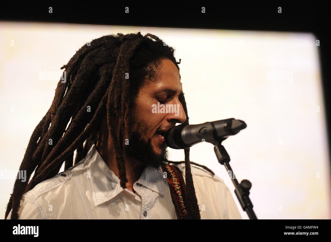 Marley headphones launch Stock Photo - Alamy