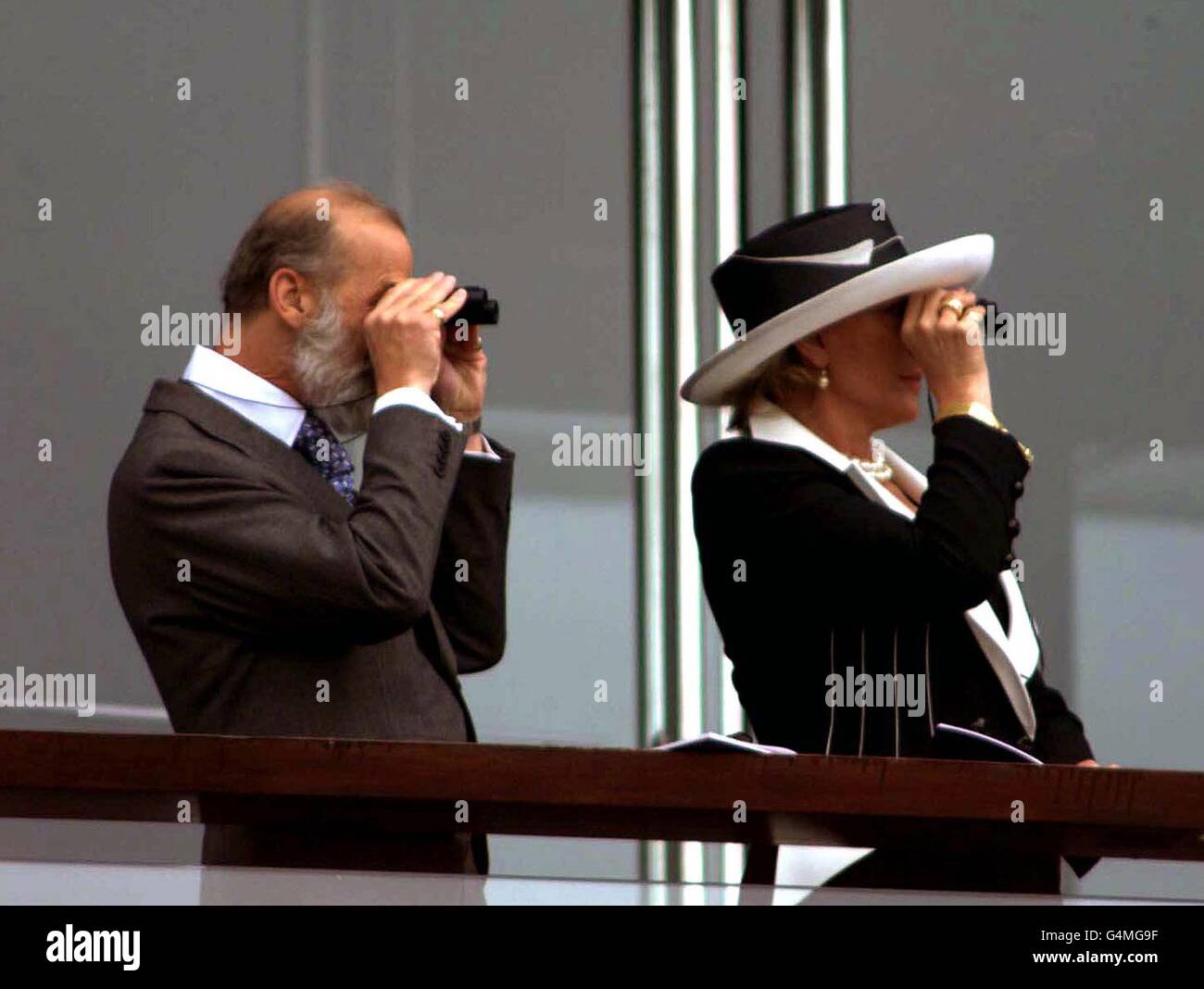Derby royals binoculars hi-res stock photography and images - Alamy