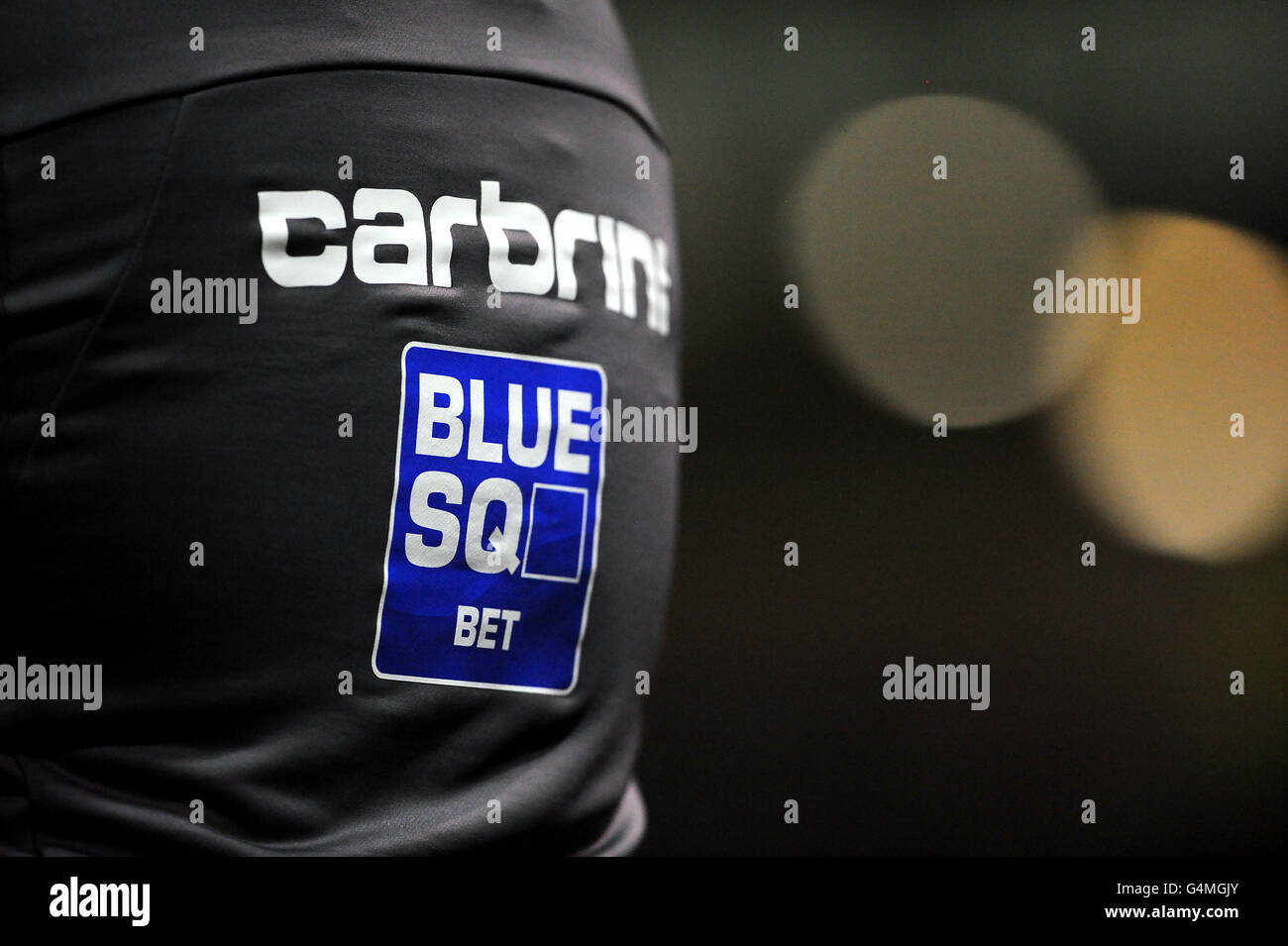 Blue square bet signage hi-res stock photography and images - Alamy