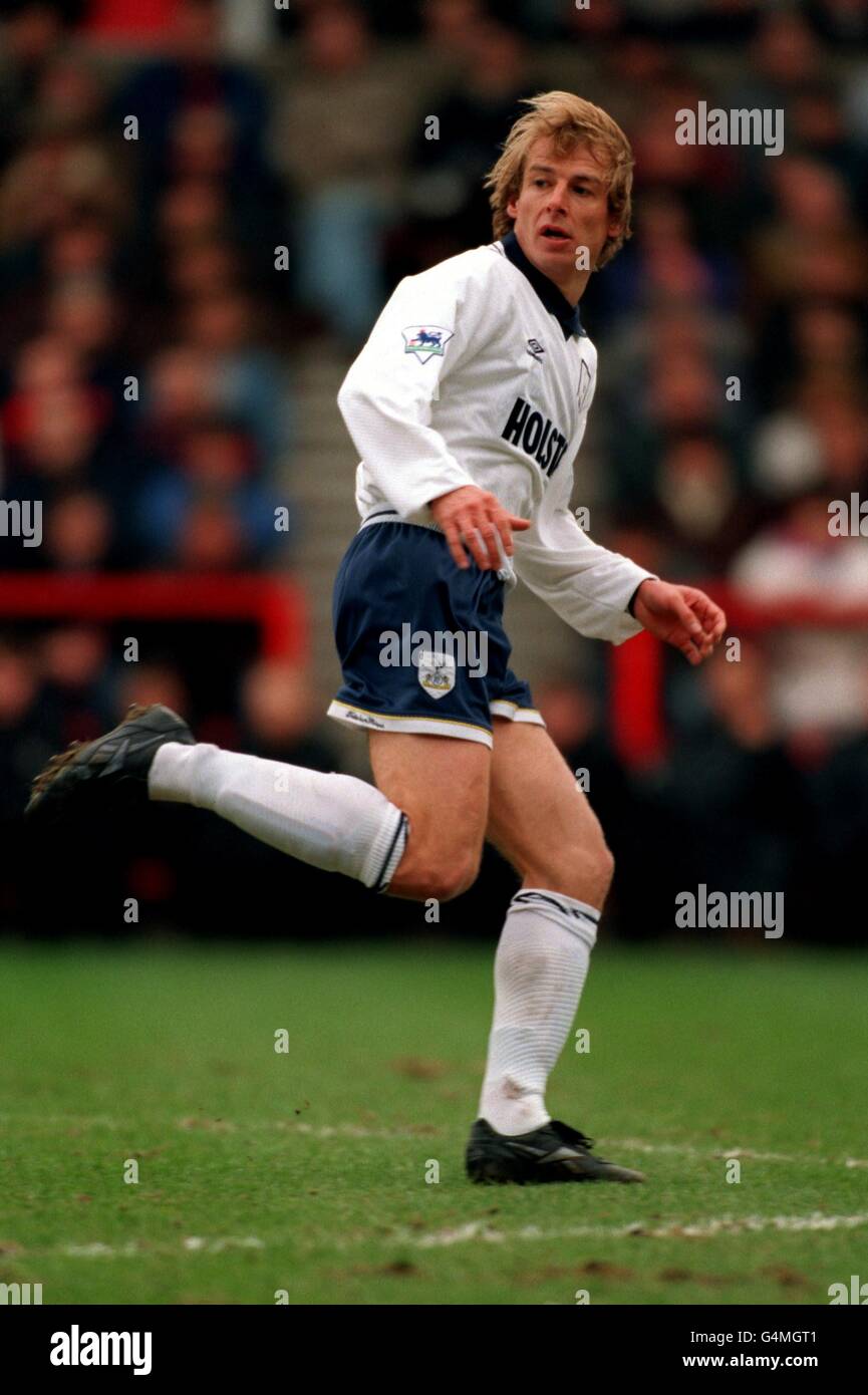 Jurgen klinsmann tottenham hi-res stock photography and images - Alamy