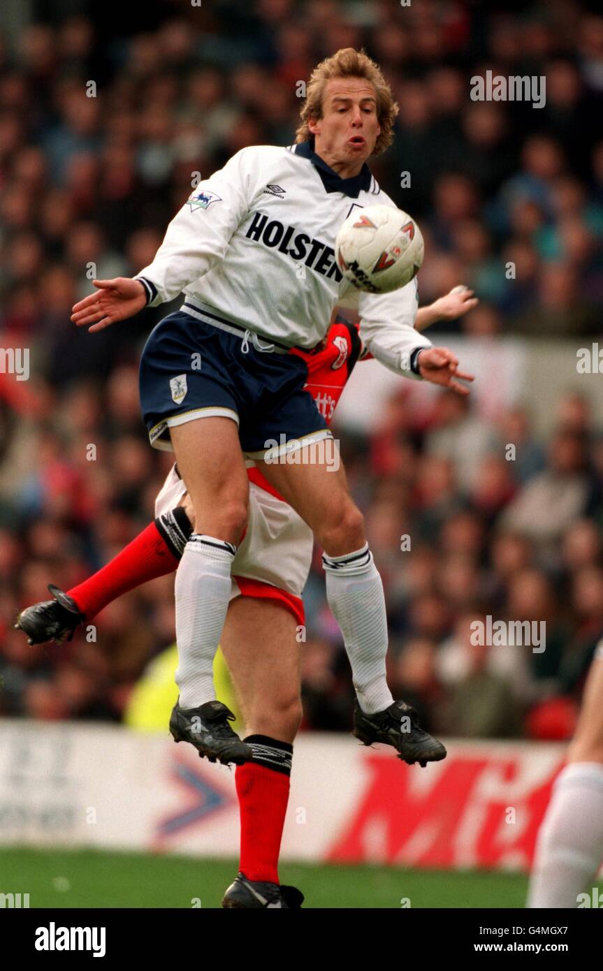 Jurgen klinsmann tottenham hi-res stock photography and images - Alamy