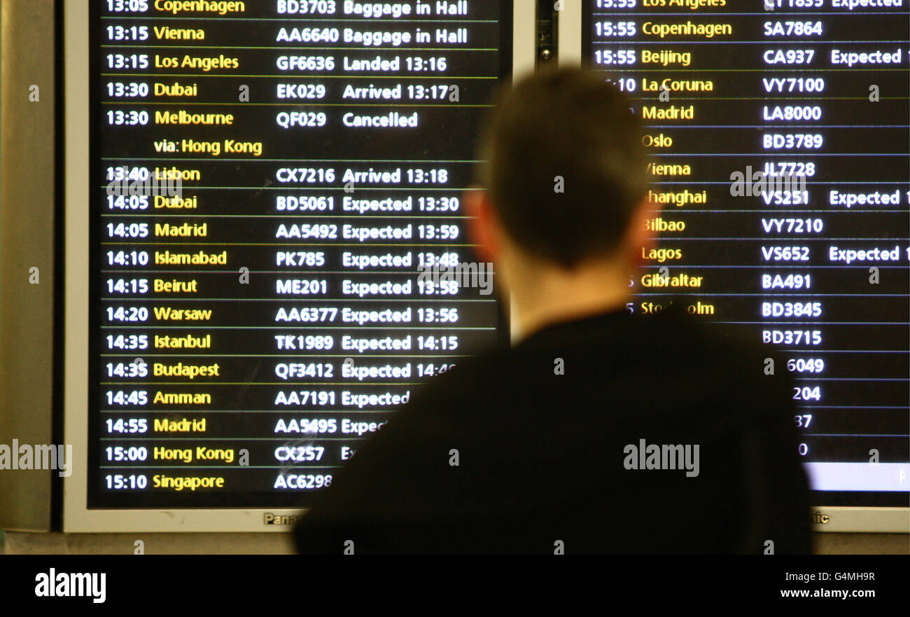 Heathrow terminal 3 arrivals High Resolution Stock Photography and ...