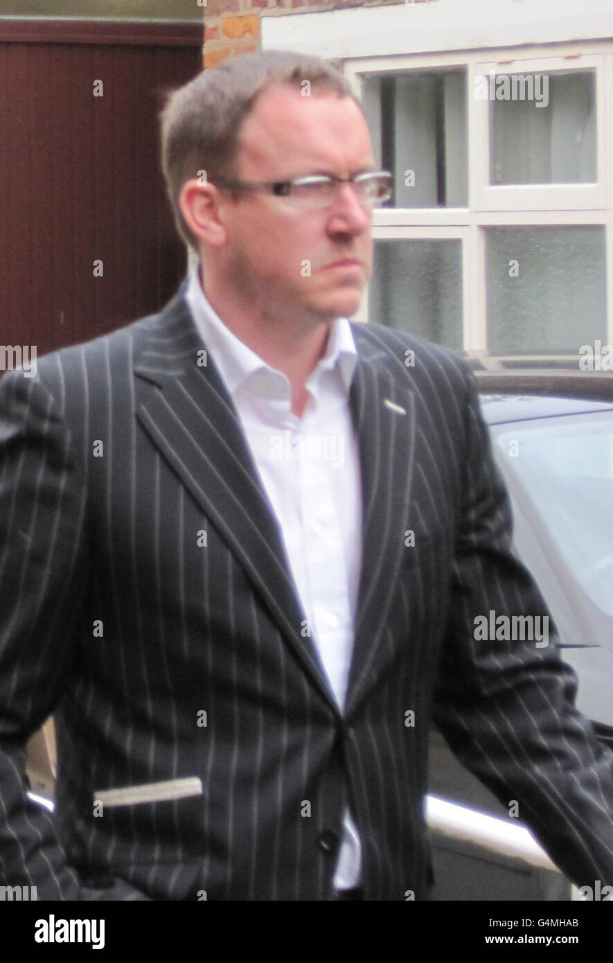 Arran Coghlan leaves Warrington Coroner's Court where he gave evidence ...