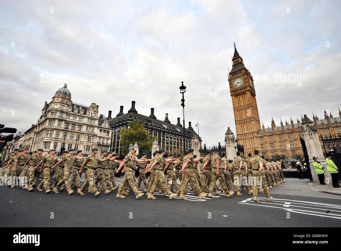 3 Commando Brigade parade Stock Photo - Alamy