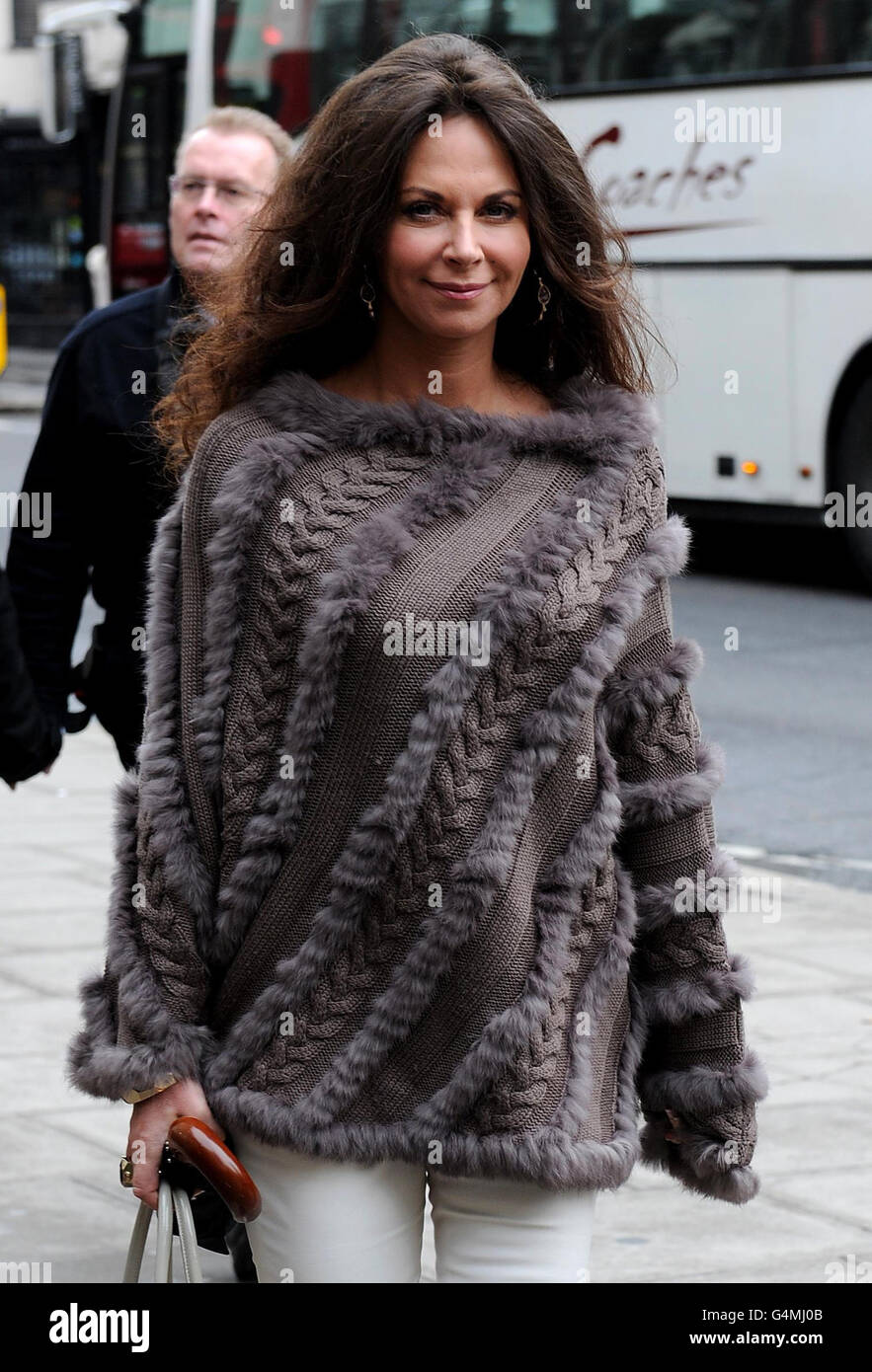Carole Caplin arrives at the Royal Court of Justice for an open court ...
