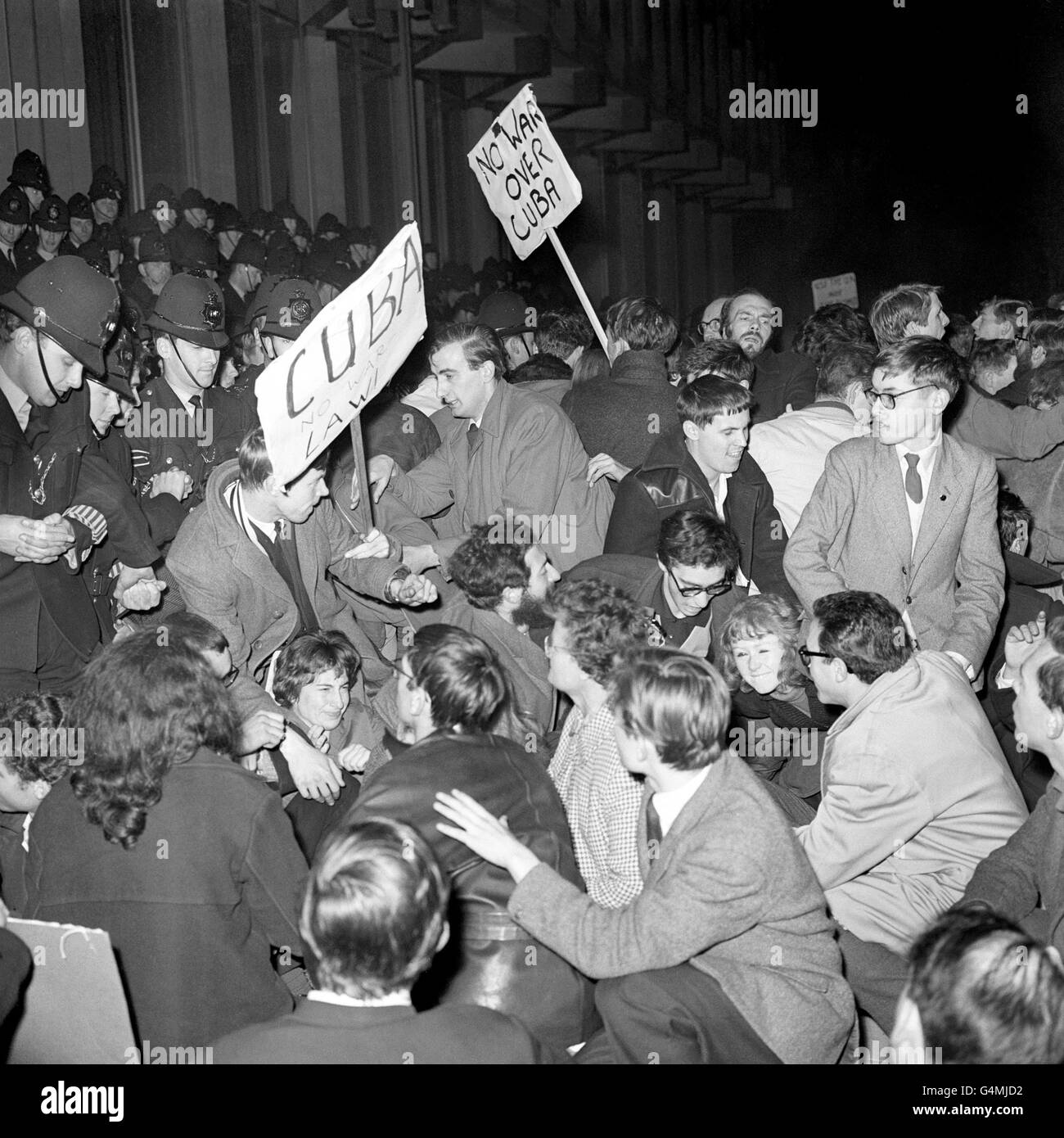Politics - Cuban Missile Crisis - Blockade Protests - US Embassy ...