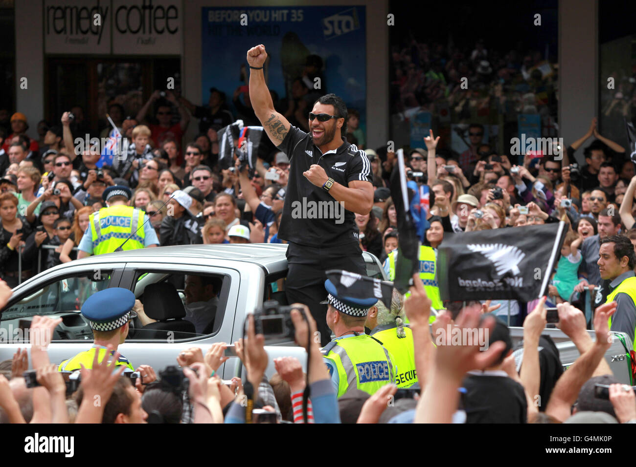 Victor vito new zealand rugby world hi-res stock photography and images ...