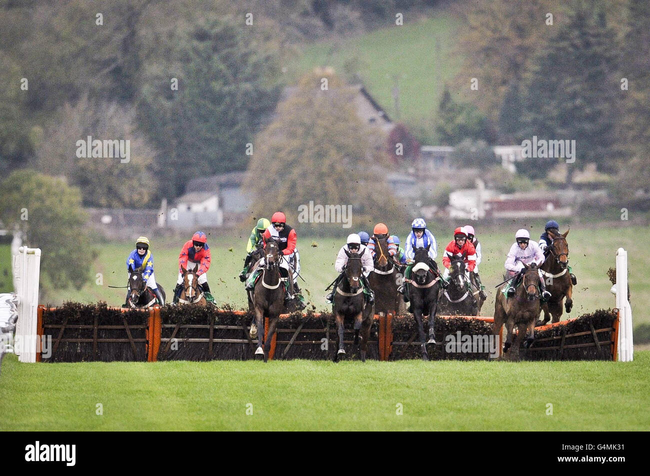 Horse Racing - Chepstow Racecourse Stock Photo - Alamy