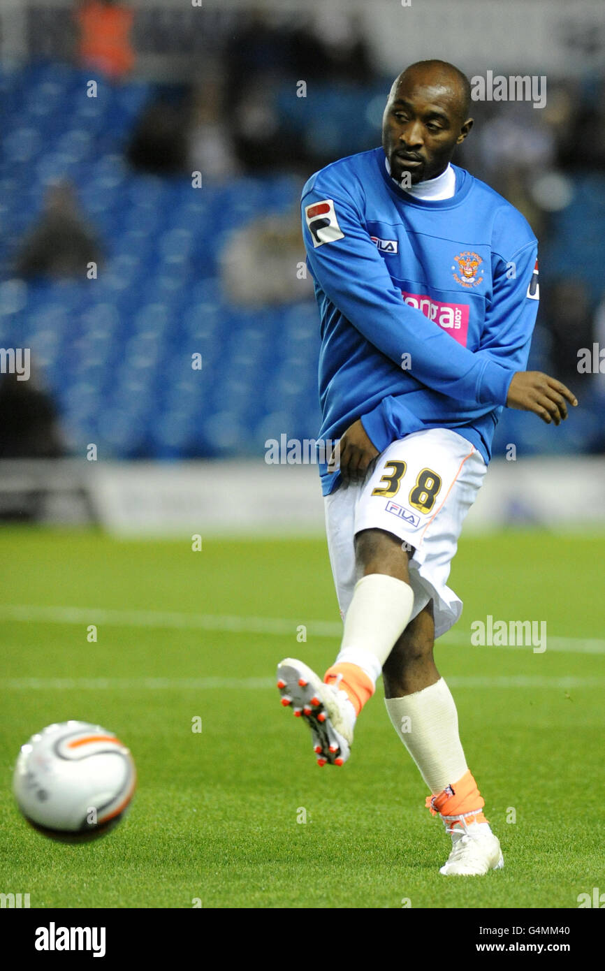 Soccer football league championship leeds united blackpool elland road ...