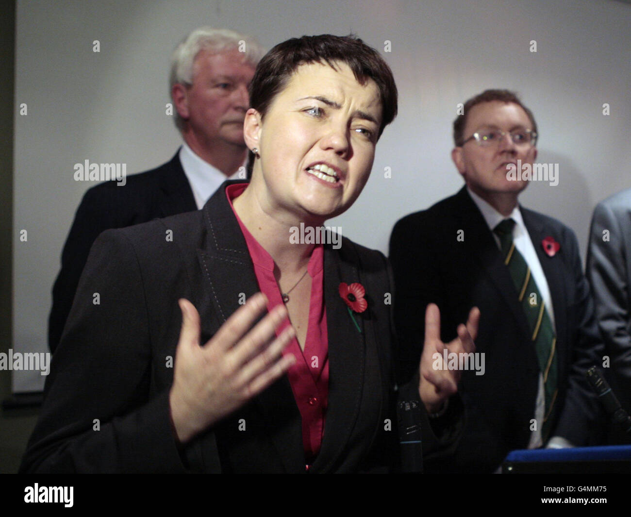 New Scottish Conservative leader announced Stock Photo - Alamy