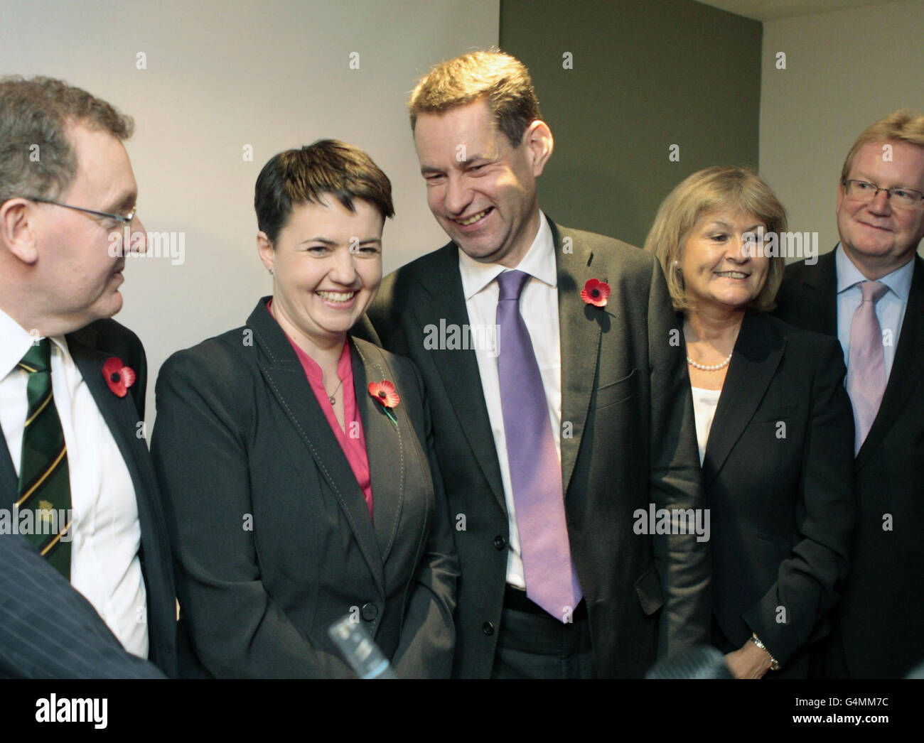 New Scottish Conservative leader announced Stock Photo - Alamy