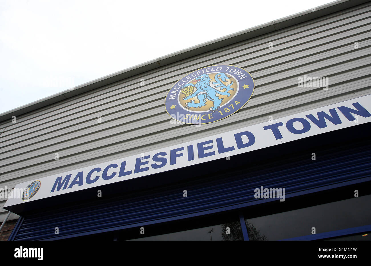 Gv stand ground stadium sign crest badge datacoapplies hi-res stock ...