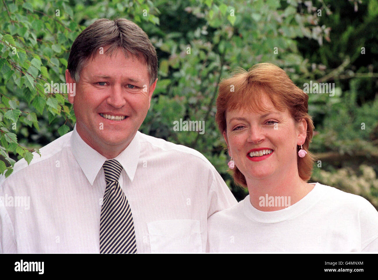 Sales assistant Sue Berry, from Gloucestershire, with husband Martin ...