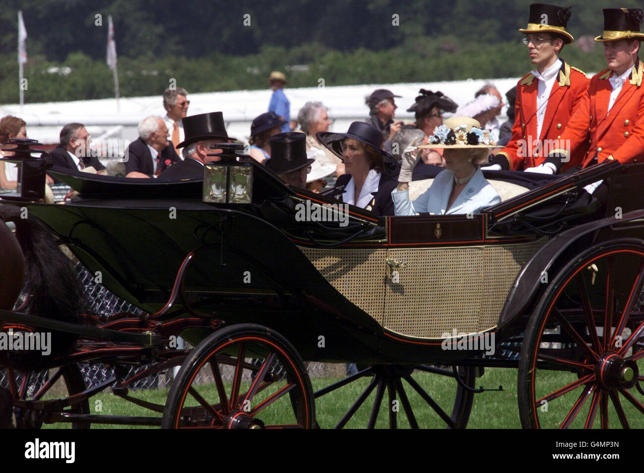 Royal Ascot/Princess Michael Stock Photo - Alamy