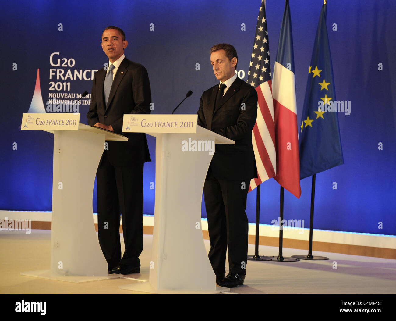 G20 Summit of Heads of State and Government in Cannes Stock Photo - Alamy