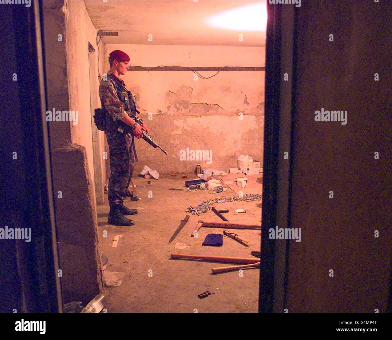 Serbian soldier uniform hi-res stock photography and images - Alamy