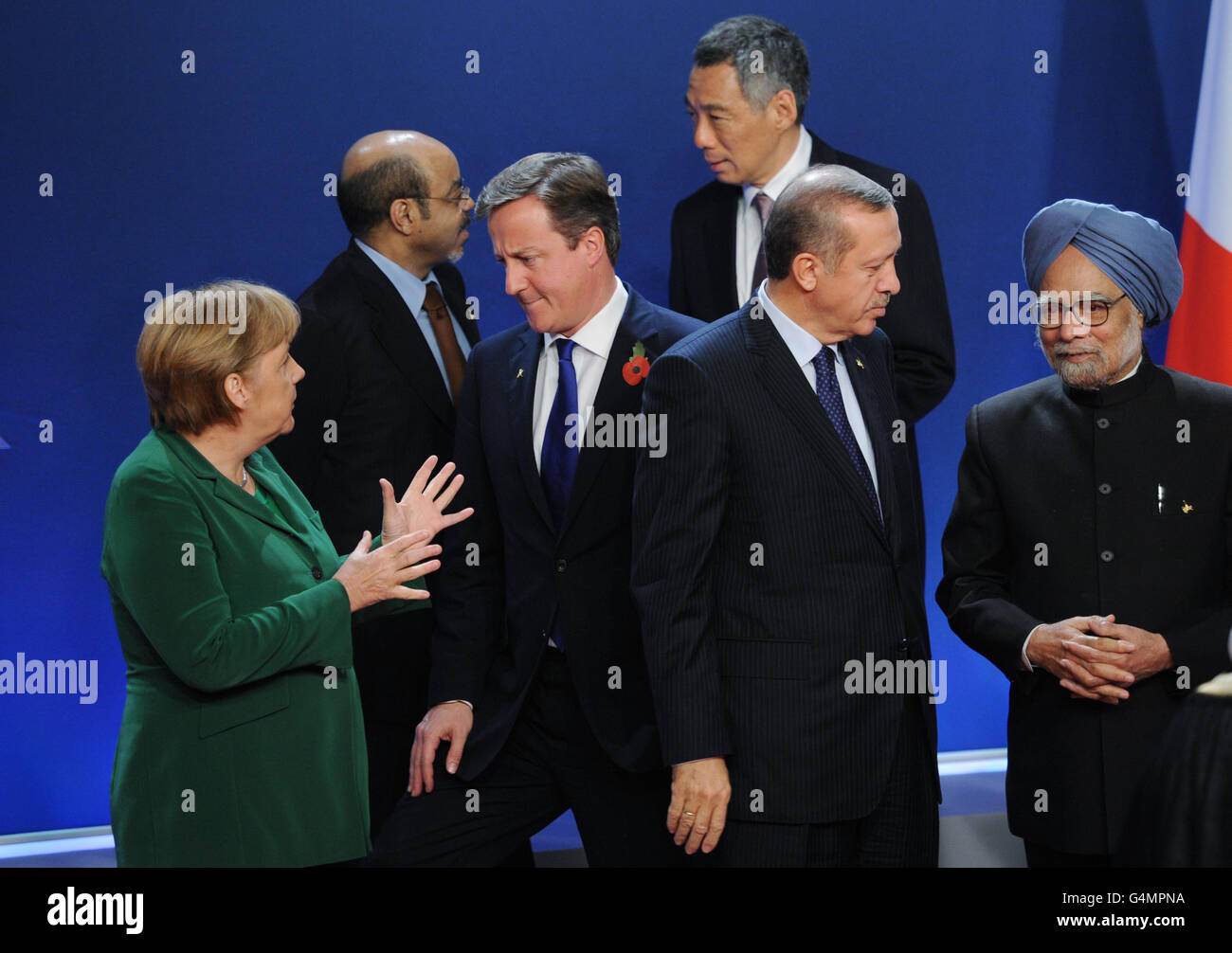 G20 Summit of Heads of State and Government in Cannes Stock Photo - Alamy