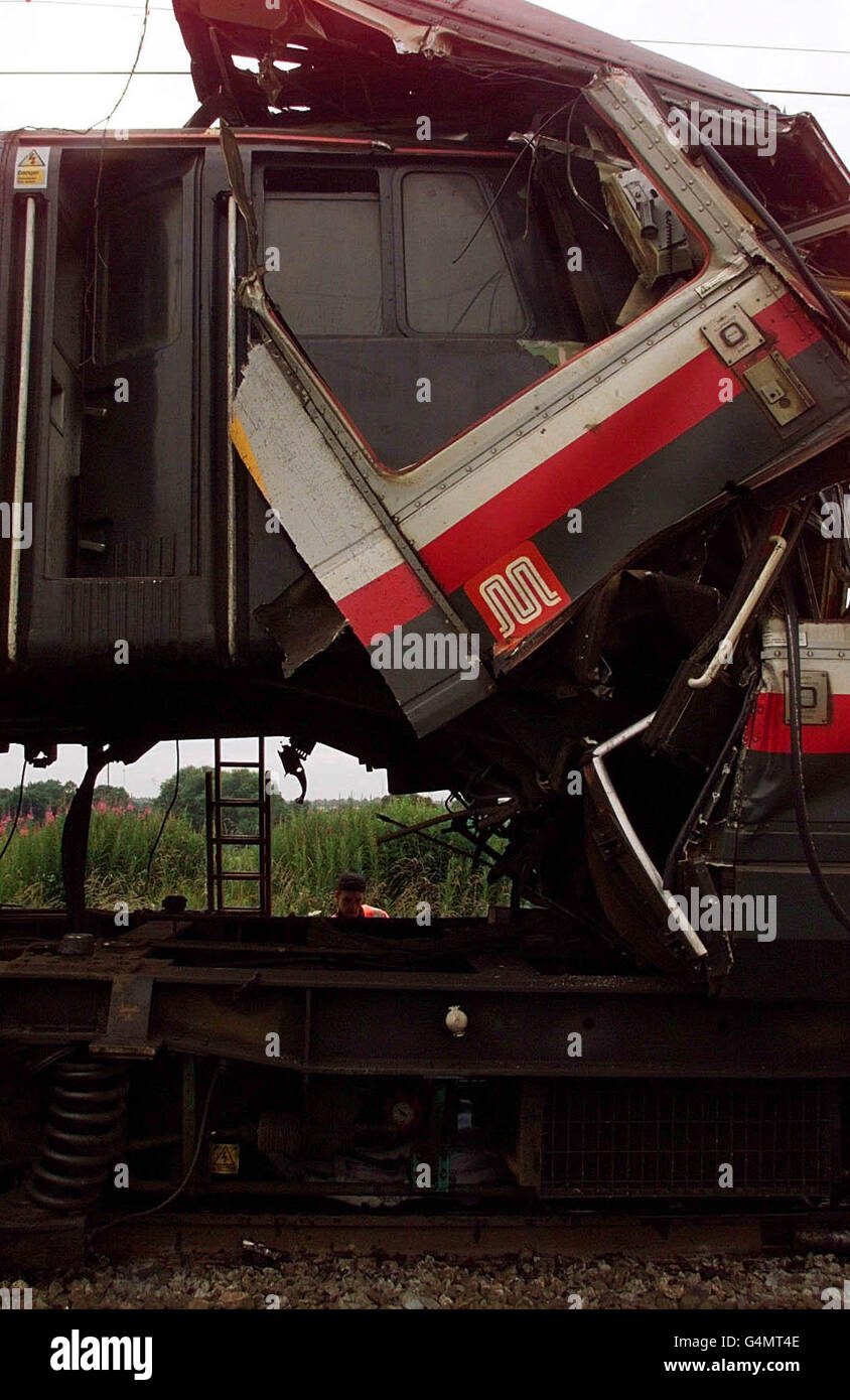 F l full length portrait destruction wreckage crash hi-res stock ...