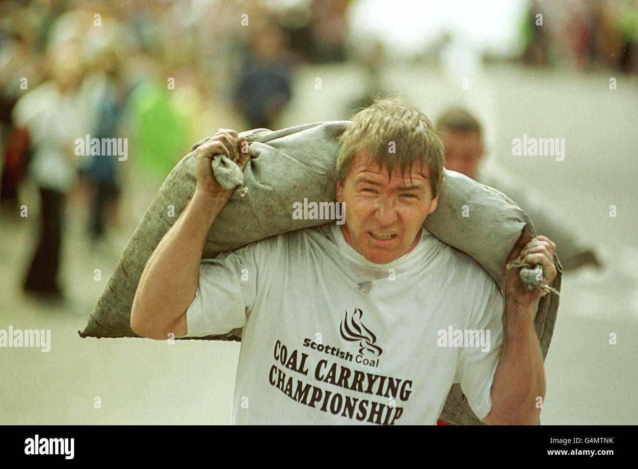 Scottish Coal Carrying Race Stock Photo - Alamy