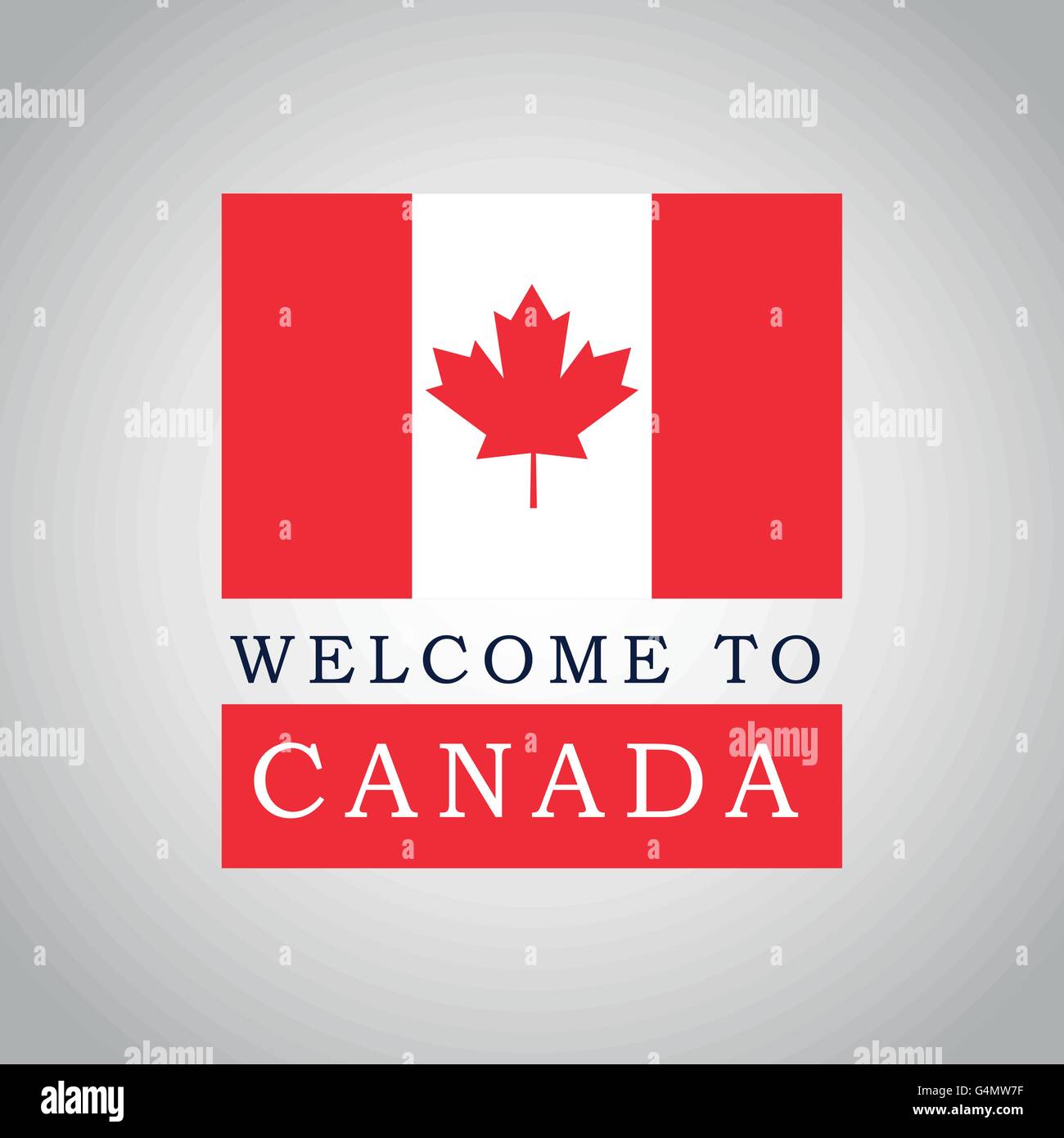 Canadas County design. Maple leaf icon.Flag illustration Stock Vector ...