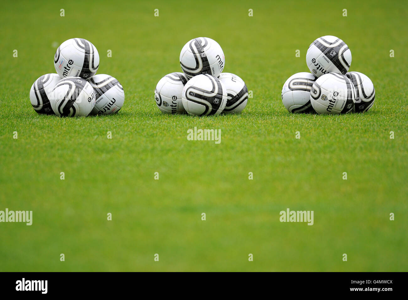 Mitre tensile football hi-res stock photography and images - Alamy