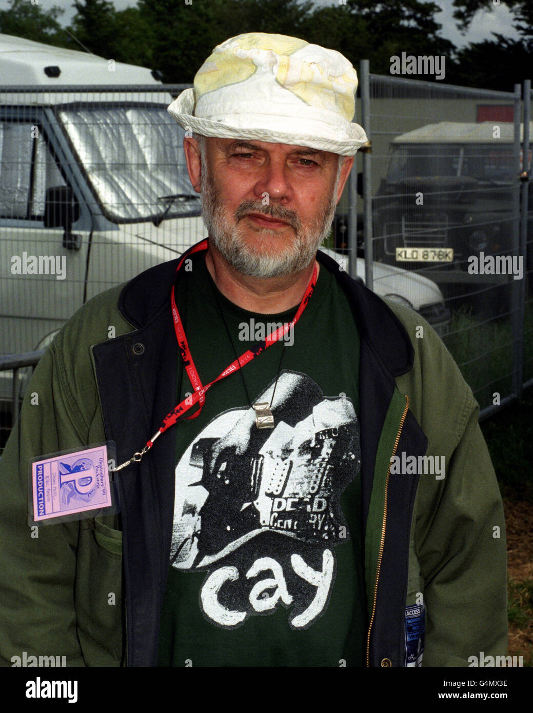 BBC Radio DJ John Peel Stock Photo - Alamy