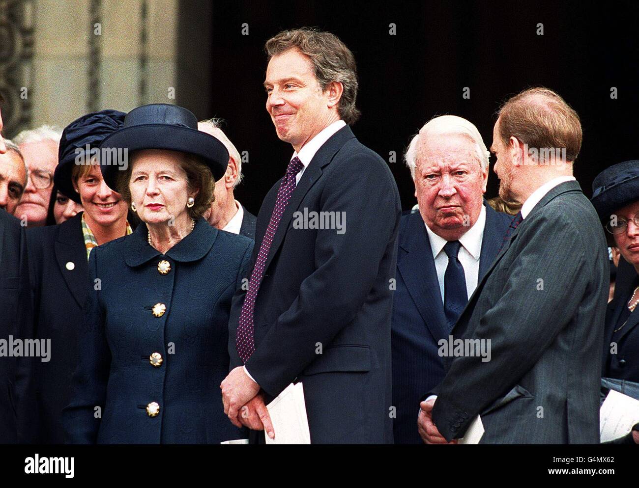 Ted heath margaret thatcher hi-res stock photography and images - Alamy