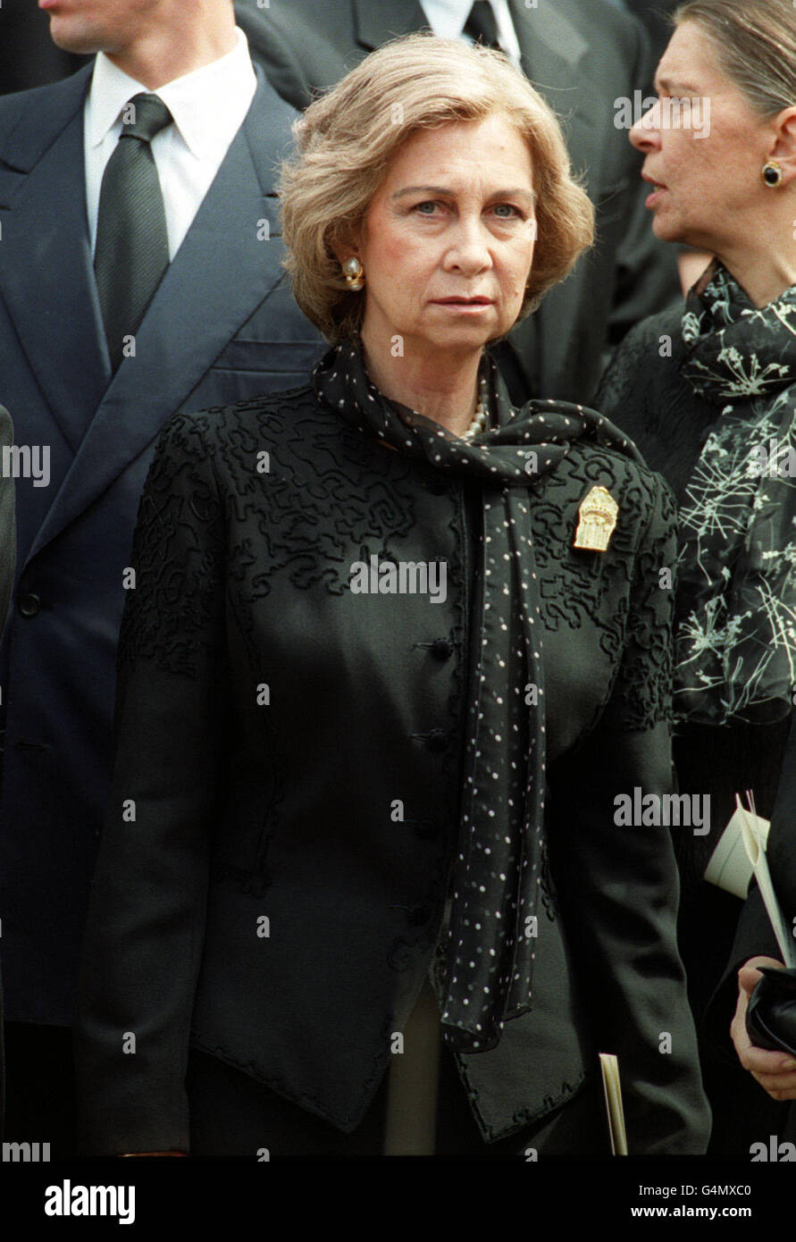 Hussein service/Queen Sophie Stock Photo - Alamy