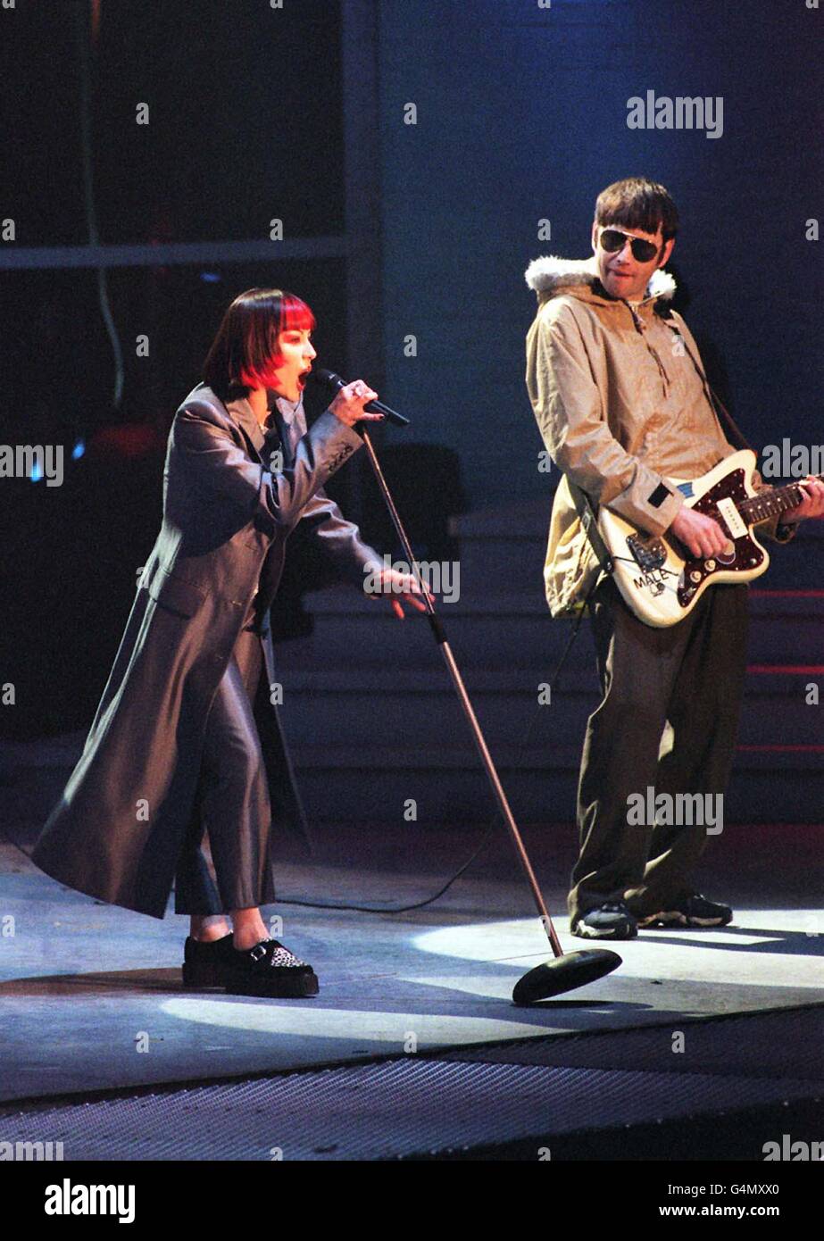 Republica lead singer saffron left hi-res stock photography and images ...