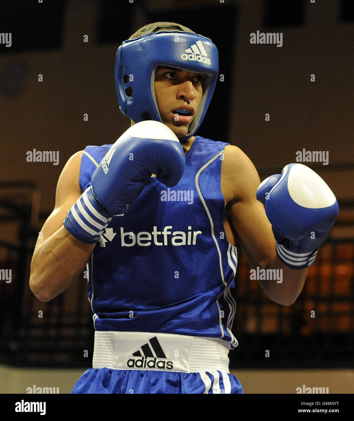 Boxing british amateur championships york hall hi-res stock photography ...