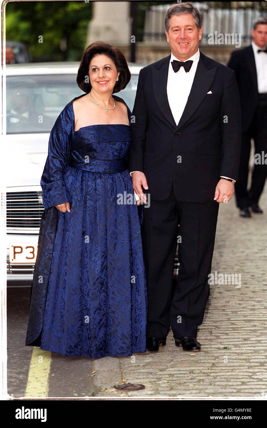 Crown Prince Alexander and Princess Catarina of Yugoslavia arrive at ...