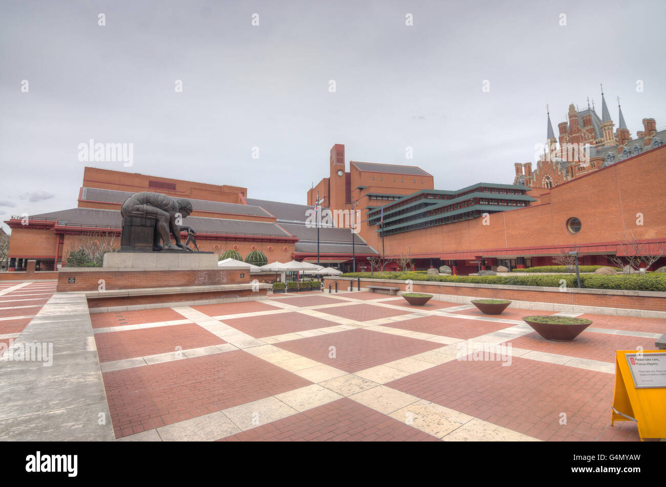The British Library, London Stock Photo - Alamy