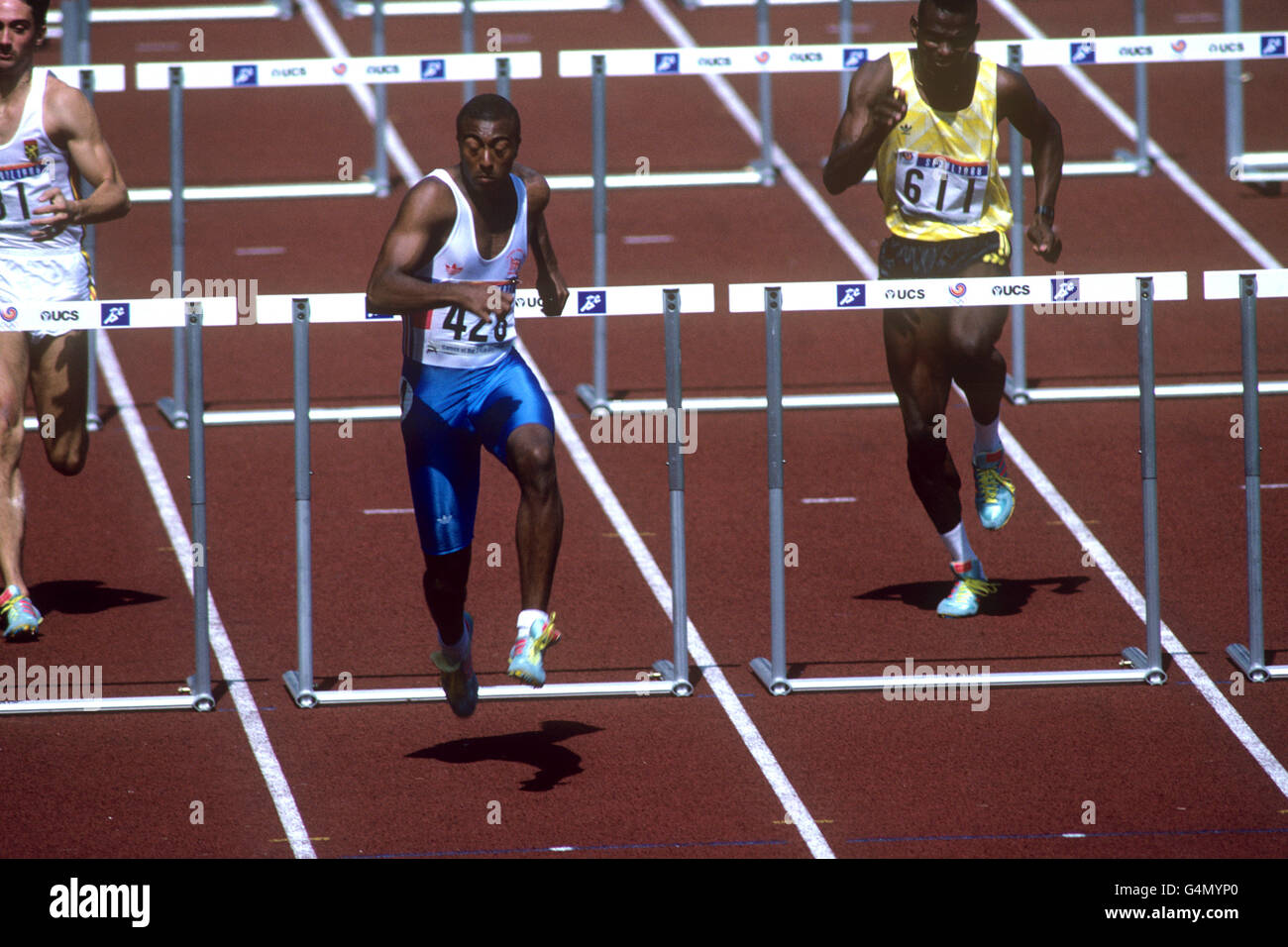 Athletics - Seoul Olympic Games - Men's 110m Hurdles - Heats - Seoul ...