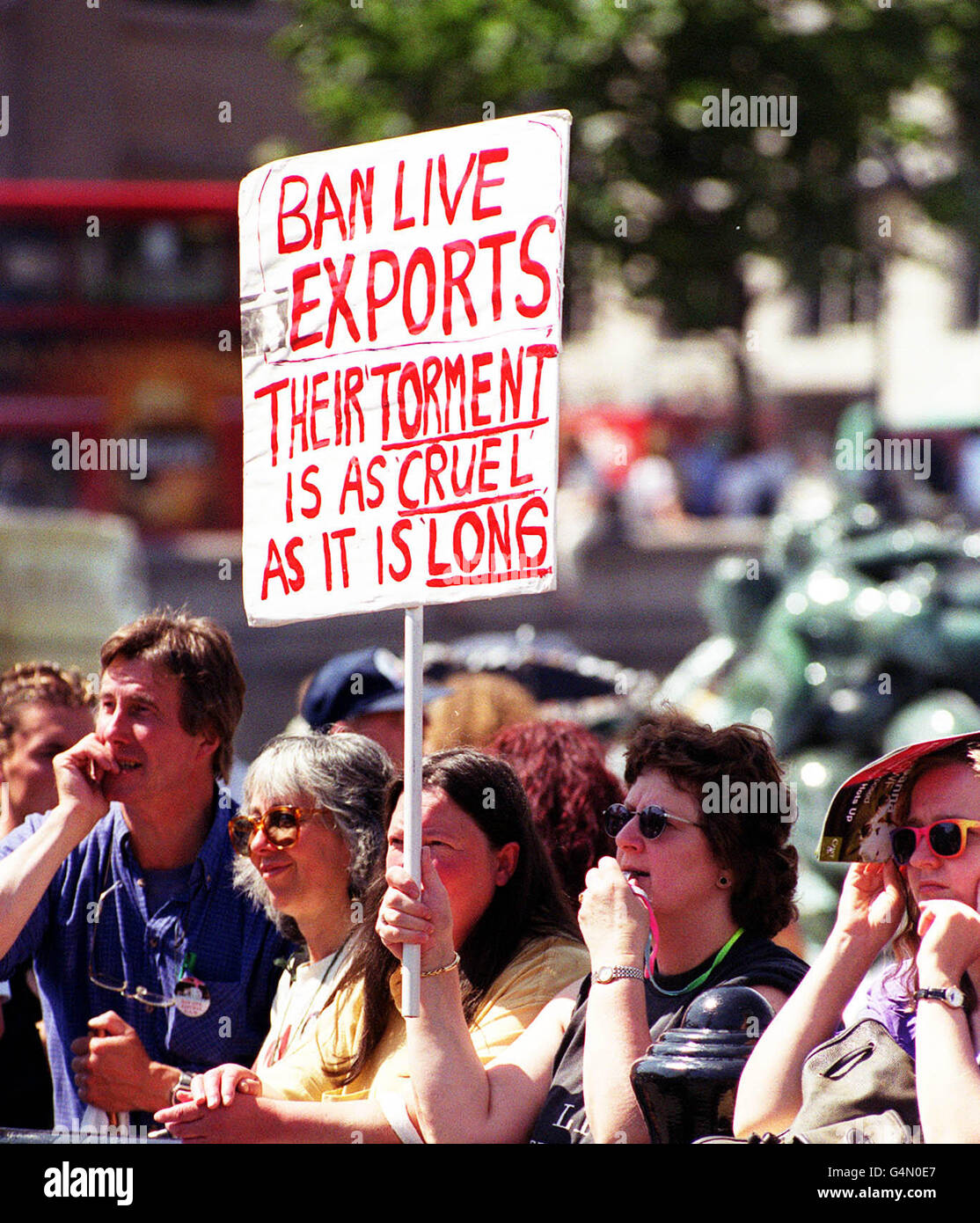 Animal rights protestors in london hi-res stock photography and images ...