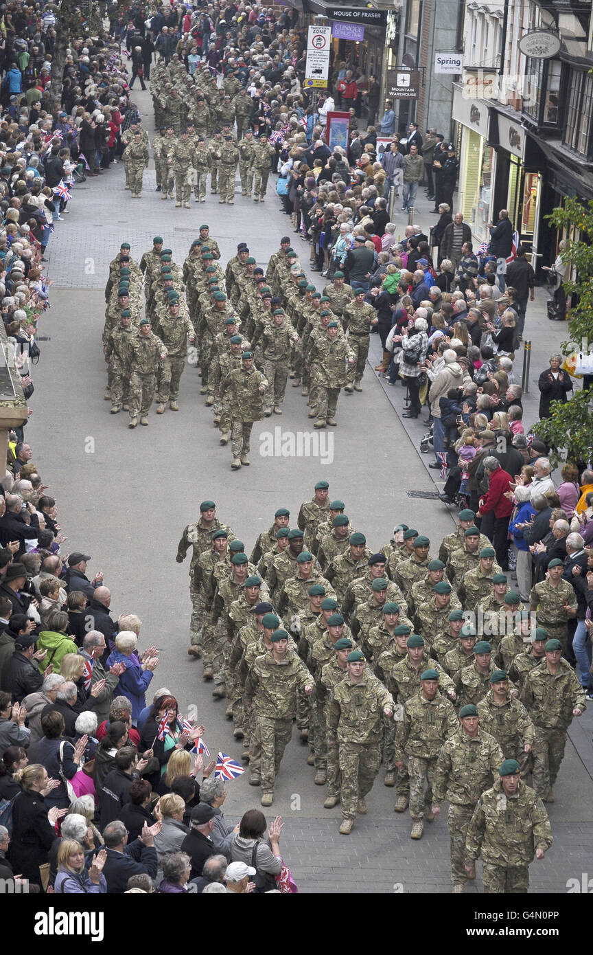 Op HERRICK 14 homecoming parade Stock Photo - Alamy