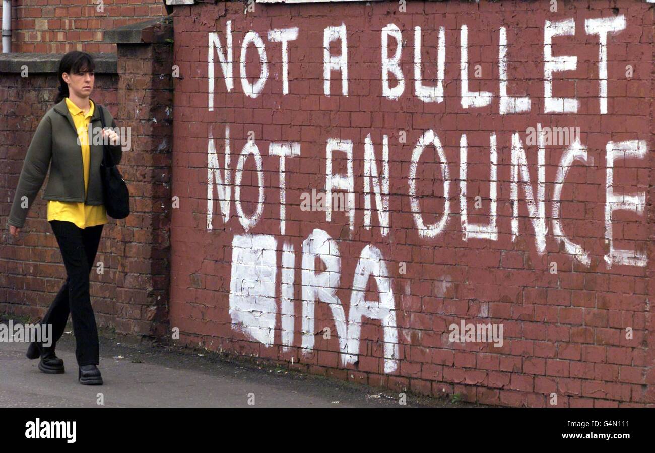 Ira graffiti hi-res stock photography and images - Alamy