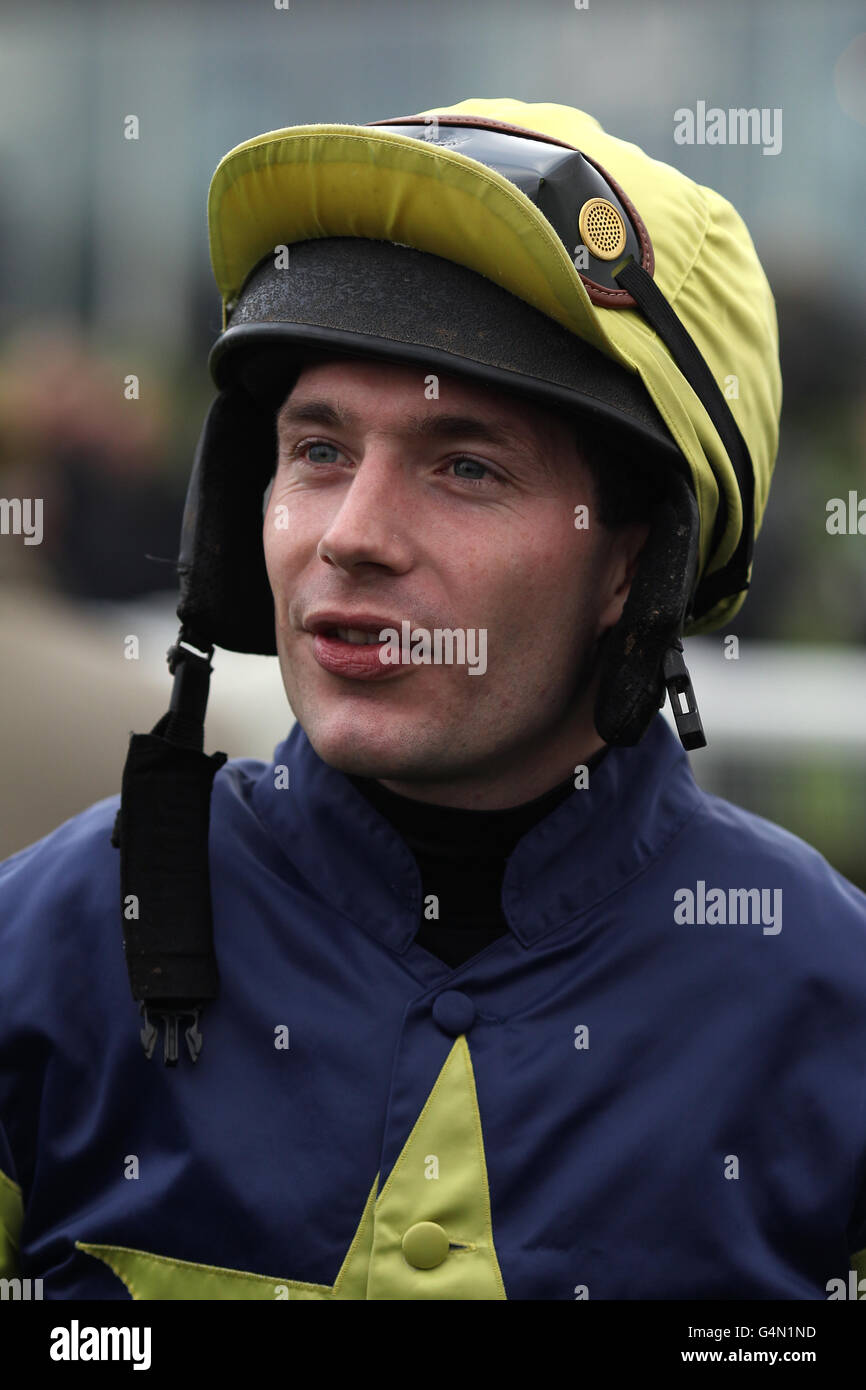 Horse Racing - Market Rasen Racecourse. Jockey Kyle James prior to his ...