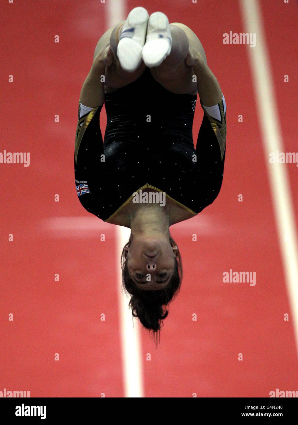 Trampolining tumbling champs 2011 hi-res stock photography and images ...