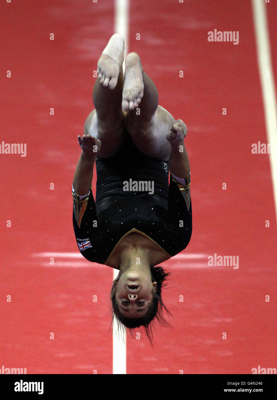 Trampolining tumbling champs 2011 hi-res stock photography and images ...