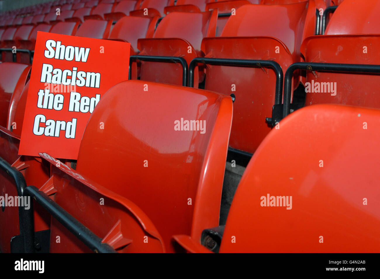 Soccer - Show Racism The Red Card Event - City Ground Stock Photo - Alamy