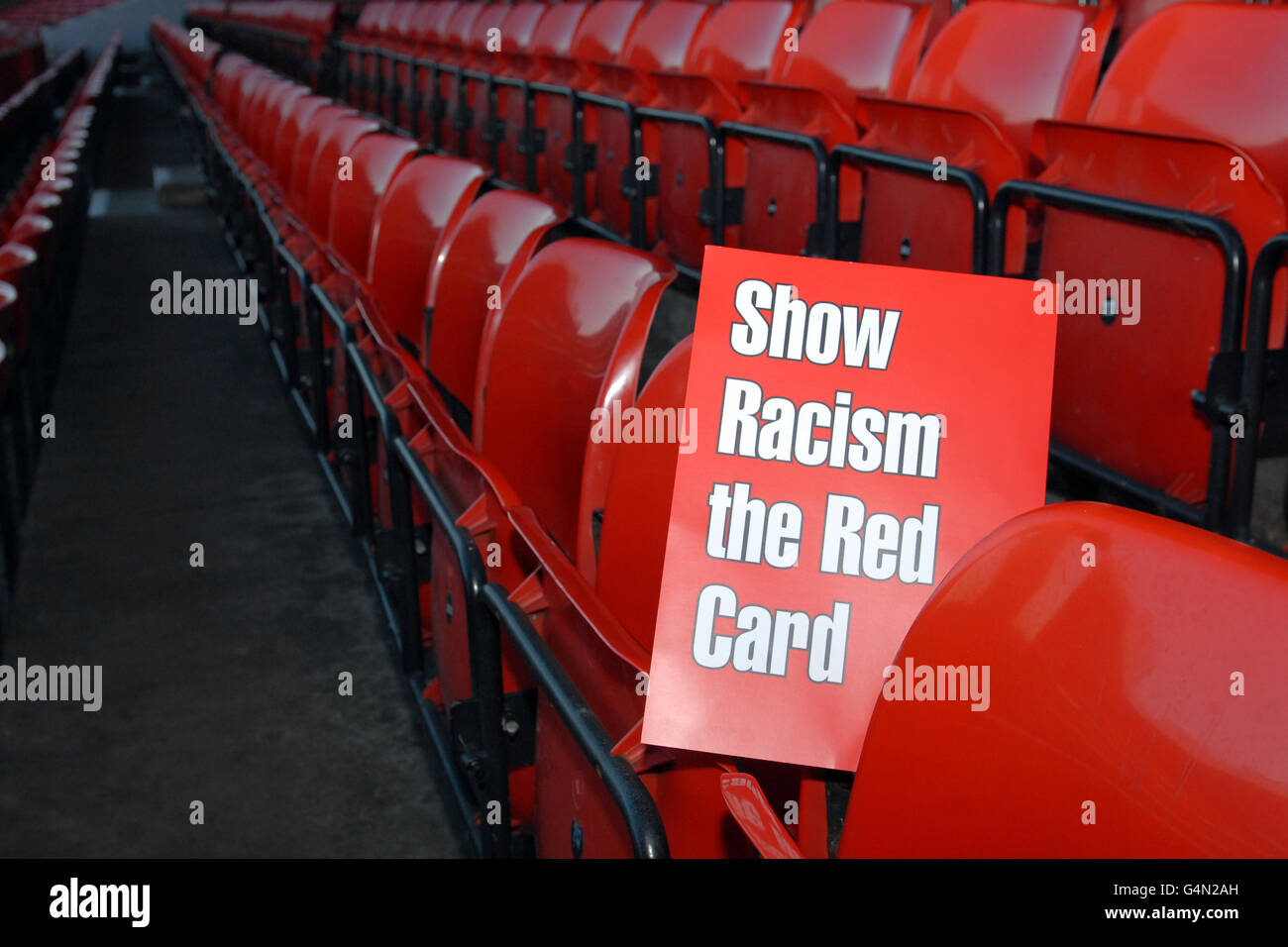 Soccer - Show Racism The Red Card Event - City Ground Stock Photo - Alamy