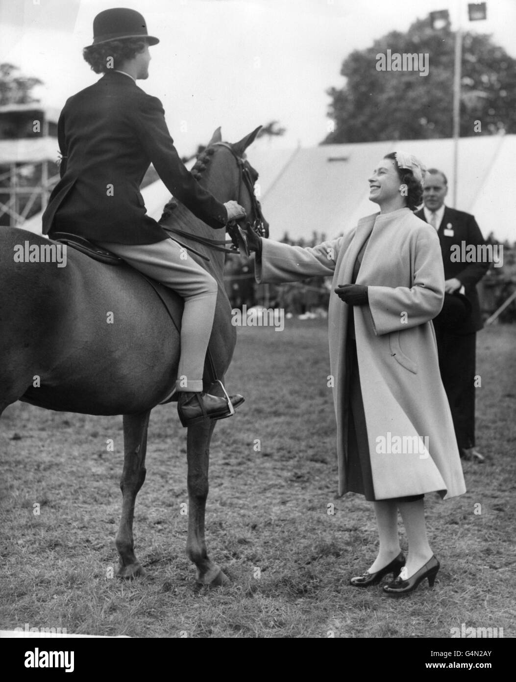 Equestrian - Royal Windsor Horse Show - Home Park, Windsor Castle Stock ...