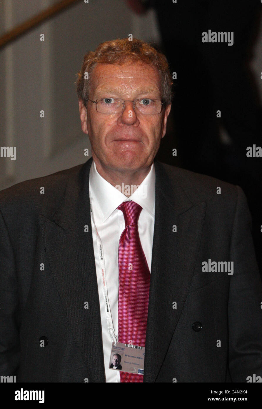 Mr hobbs from motorola solutions at the grosvenor house hotel hi-res ...
