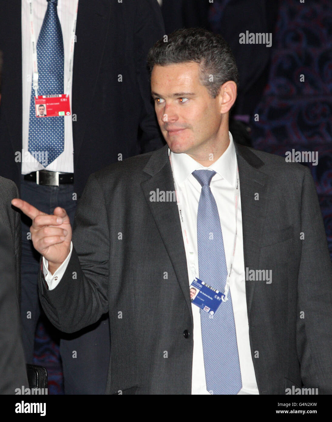 Mr Andrew Busby from H I G Capital at the Grosvenor House hotel, in ...
