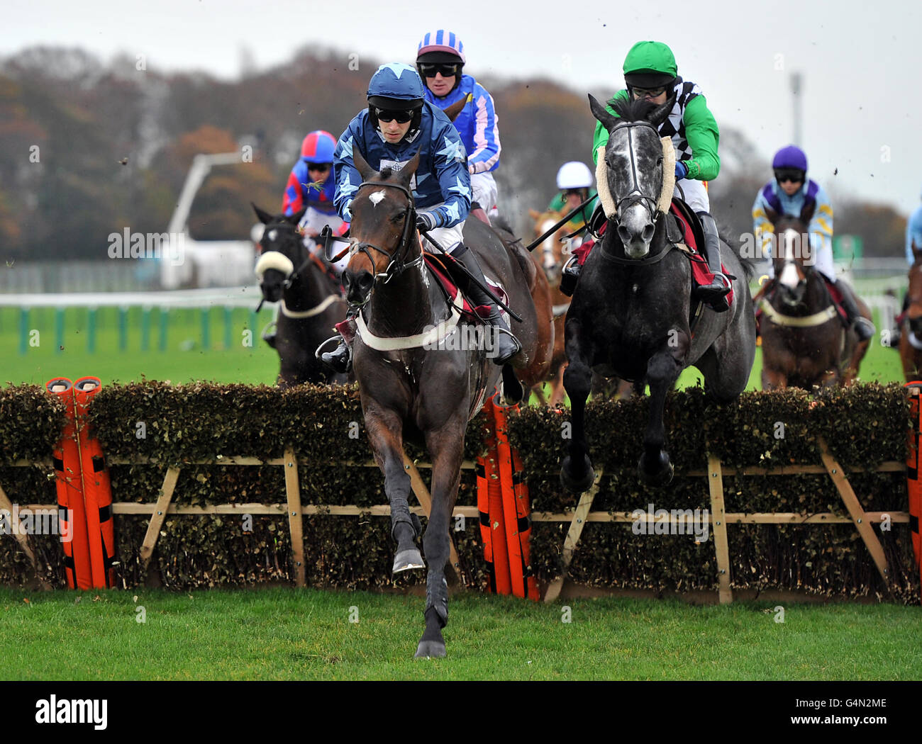 Horse racing betfair chase festival raceday haydock park racecourse hi ...