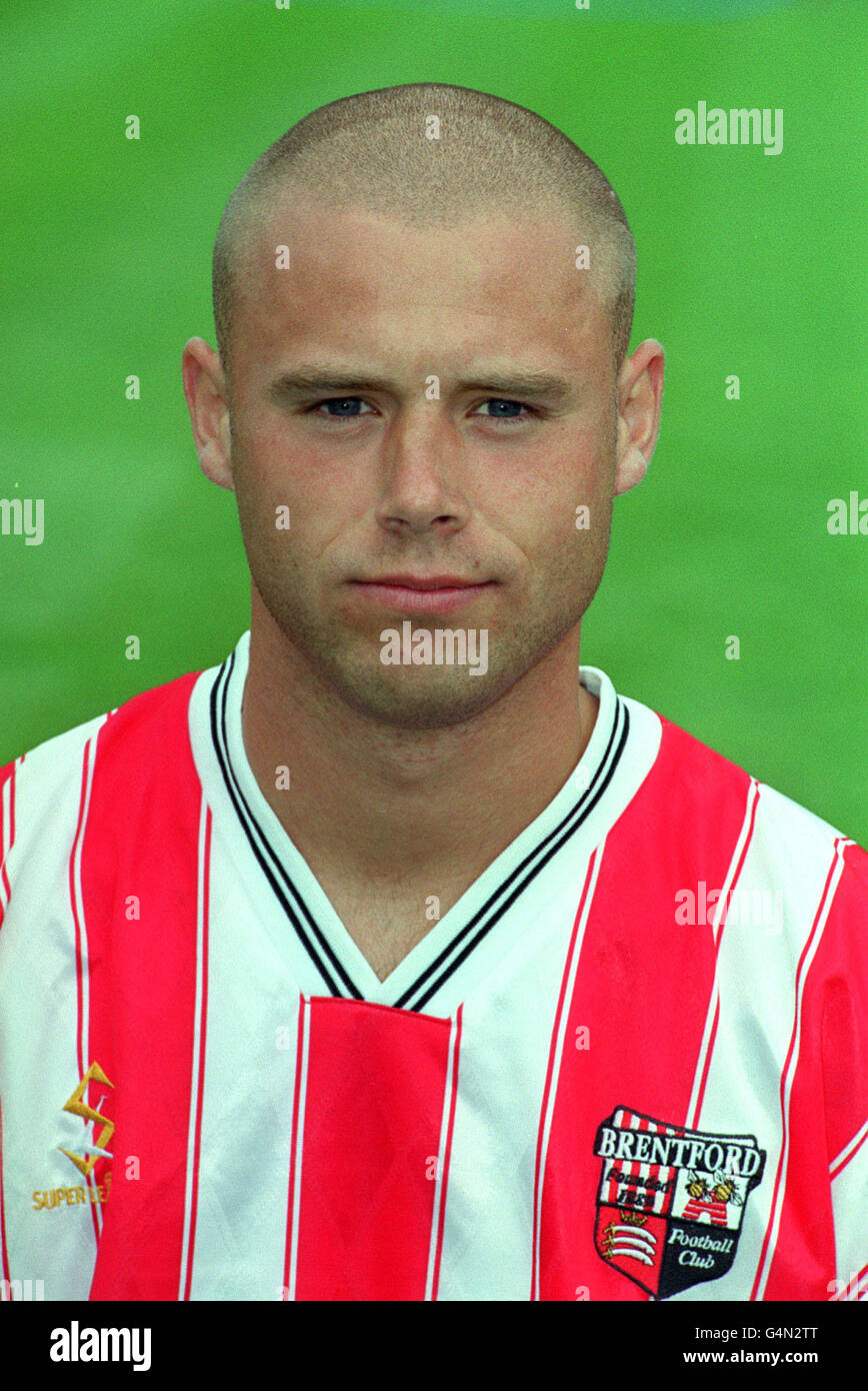 Danny Cullip who plays for the second division team Brentford FC at ...