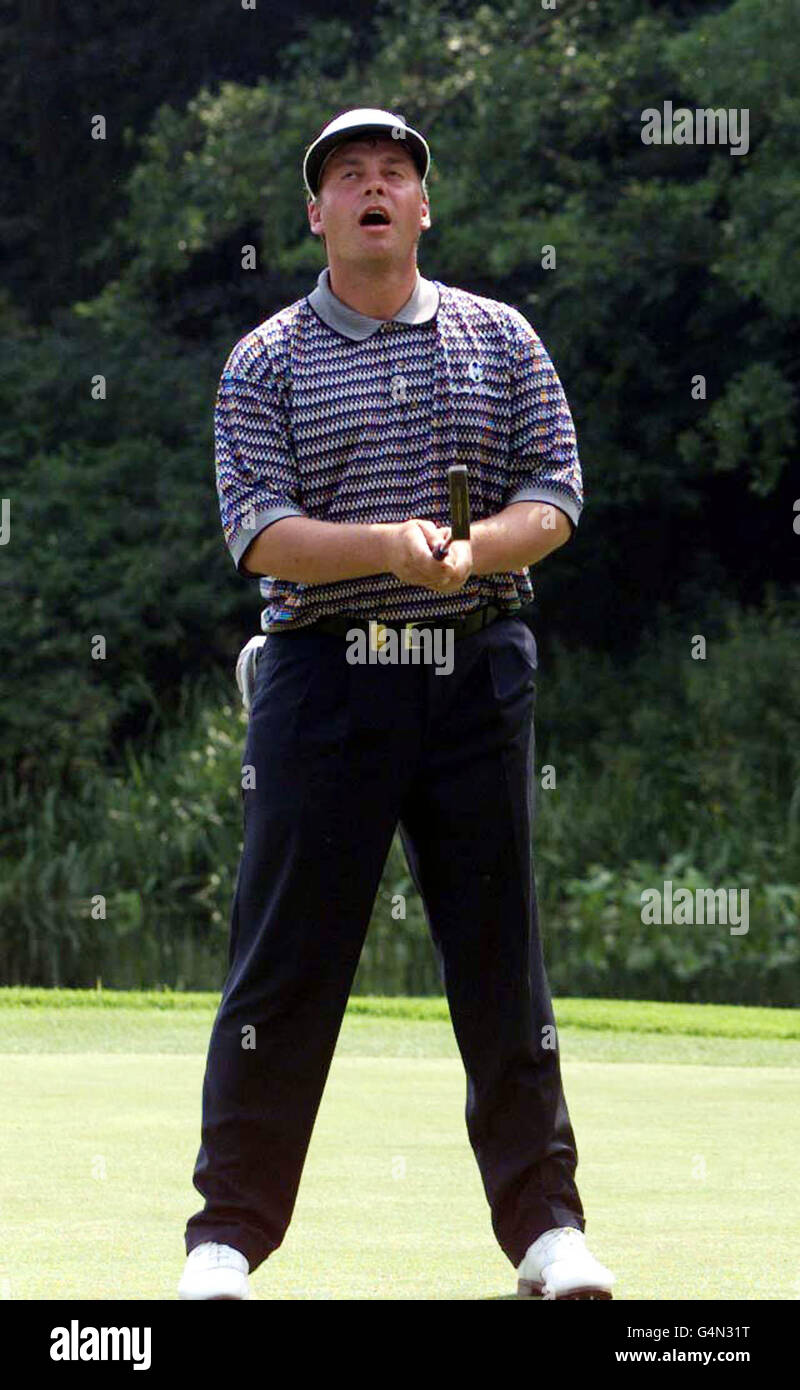 During the smurfit european open at the kclub hi-res stock photography ...