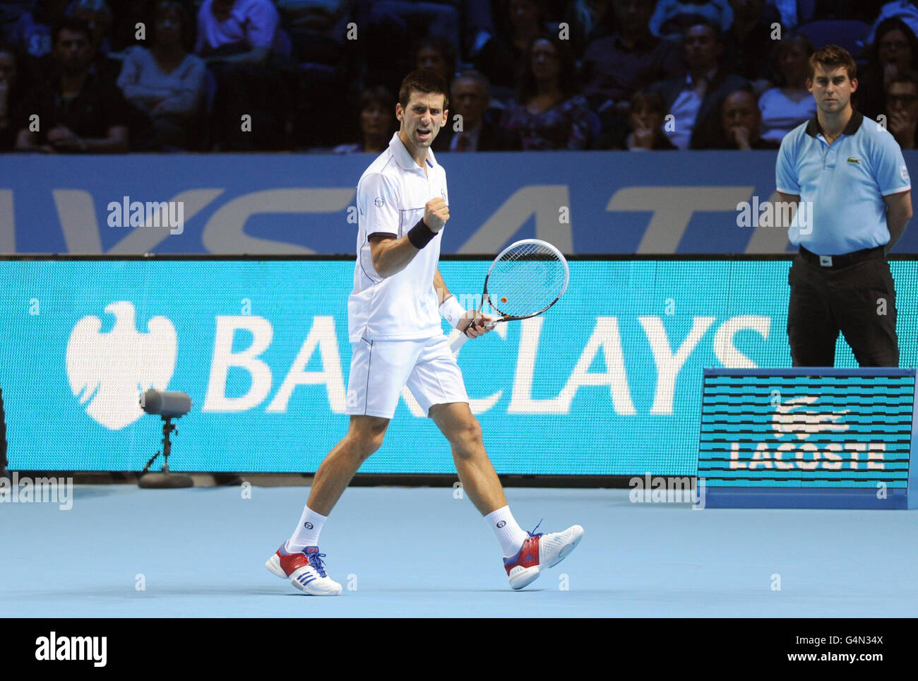 Tennis - Barclays ATP World Tennis Tour Finals - Day Two - The O2 Arena ...