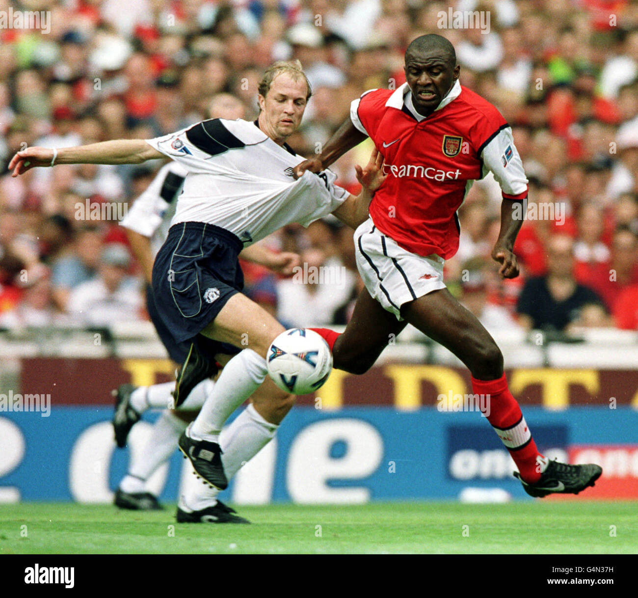 Sport football action pulling shirt hi-res stock photography and images ...