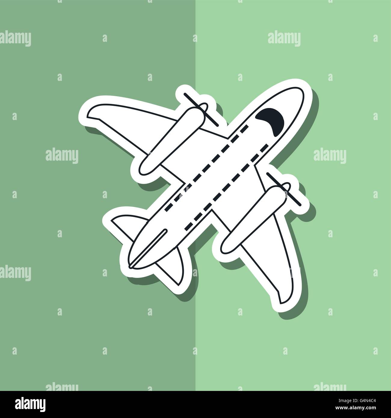 Airplane icon design Stock Vector Image & Art - Alamy